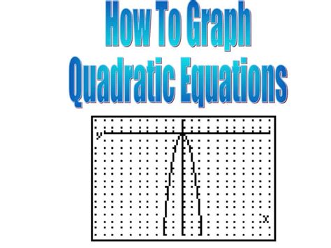 Lesson 10 How To Graph Quadratic Equa Ppt