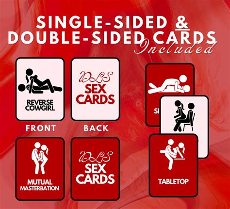 Kinky Sex Position Card Game Steamy Sex Game For Him Or Her Mature