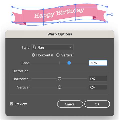 How To Make A Ribbon In Adobe Illustrator Banner D