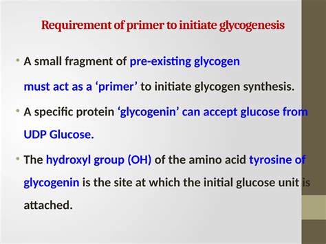 Metabolism Of Glycogenglycogenesispptx