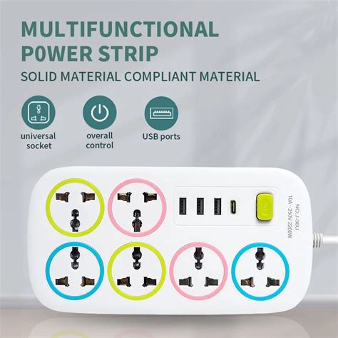 Universal Power Socket Extension Cable Moveable Multi Function Socket Universal Power Socket Extension Cable Moveable Multi Function Socket