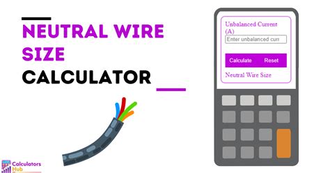 Neutral Wire Size Calculator Online