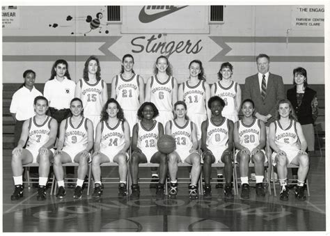 Womens Basketball Team 1992 1993 Department Of Recreation And