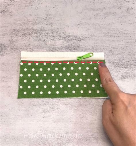 Pandk Sewing Ideas Diy Zipper Pouch Step By Step Fblifestyle Diy