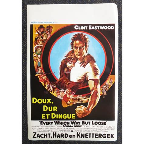 Every Which Way But Loose Belgian Movie Poster Store