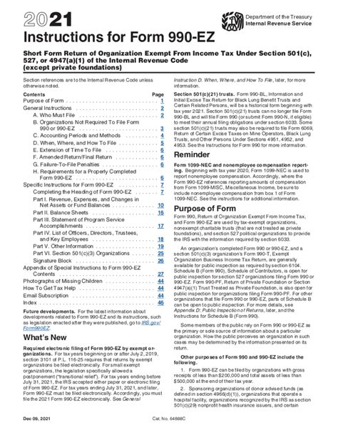 Fillable 990 Ez Form Printable Forms Free Online