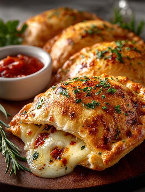 Calzones Golden Cheesy Stuffed 6 Irresistible Variations Tastepit