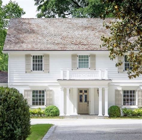 White House Exterior Color Schemes