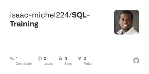 Github Isaac Michel Sql Training