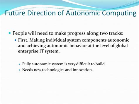 Ppt Autonomic Computing Powerpoint Presentation Free Download Id