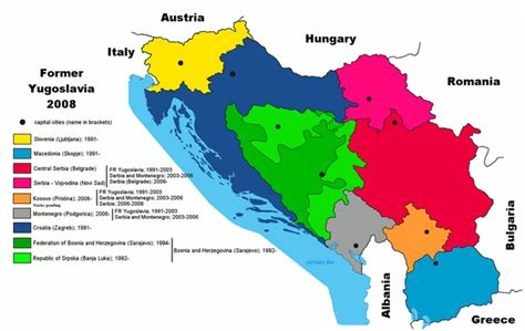 Partition Of Yugoslavia Timeline Timetoast Timelines