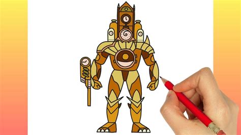 How To DRAW TITAN CLOCK MAN Skibidi Toilet Multiverse YouTube