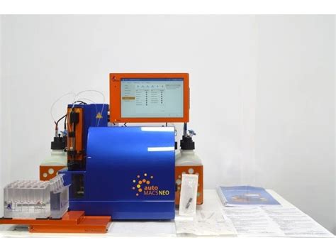 Miltenyi Biotec Automacs Neo Cell Separator With Chill 5 Rack And Macs Minisampler S