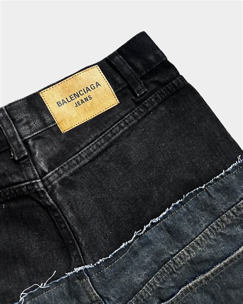 Balenciaga Double Waist Denim Celebi