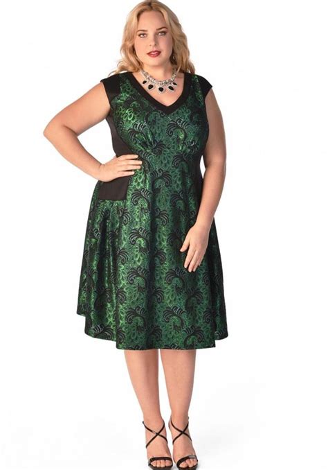 Plus Size Sexy Cocktail Dress Pluslook Eu Collection