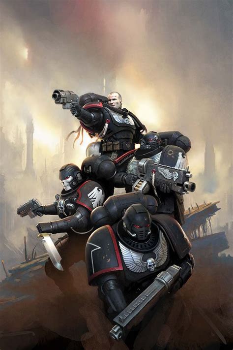 Raven Guard Kill Team | Warhammer, Warhammer 40k, Warhammer 40k artwork