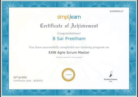 Sai Preetham On Linkedin Projectmanagement Scrummaster