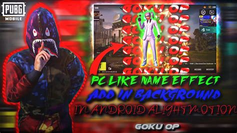 Add Name Behind The Character🔥☠️free Xml File And Tutorial Pc Like Name Effect In Alight