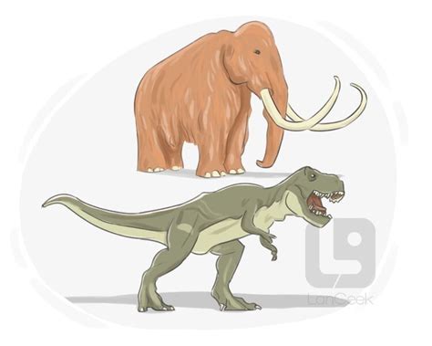 Definition And Meaning Of Extinct In English Picture Dictionary