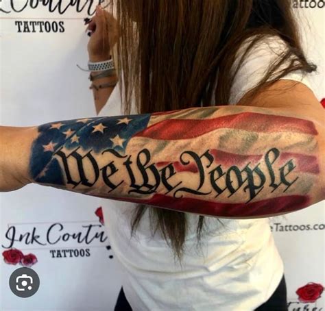 Pin By Joanna Holt On Tattoos American Flag Forearm Tattoo American