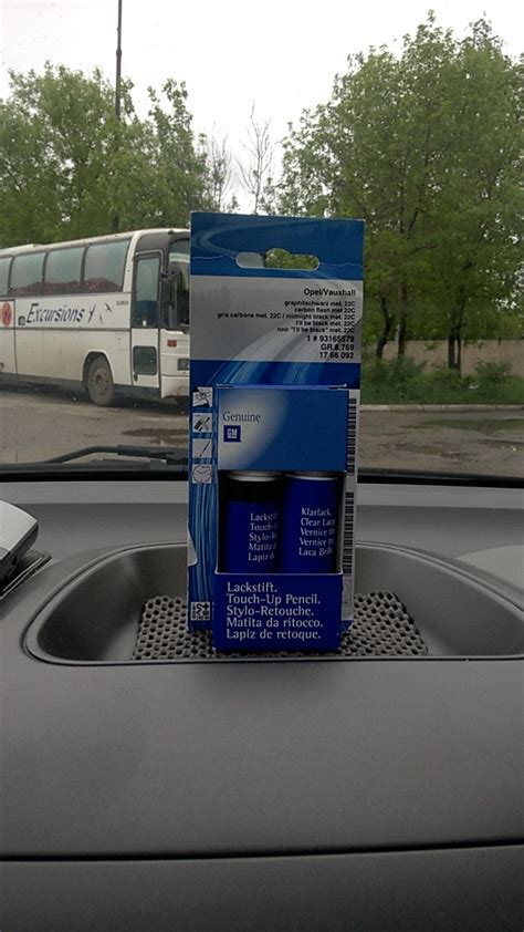 Карандаш для подкрашивания сколов ( черный металлик ) — Chevrolet Aveo ...