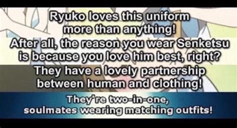 Even Mako Agrees That Ryuko And Senketsu Are Meant To Be Together R