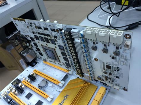 Asus Showcases Z Tuf Sabranco Concept Motherboard With White Pcb And Snow Camo Fortifier Armor
