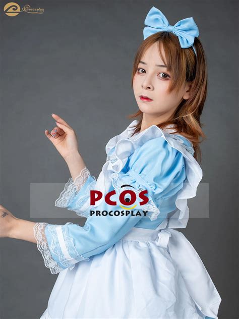 메이드 로리타 드레스 이상한 나라의 앨리스 코스프레 의상 할로윈 블랙 프라이데이 크리스마스 의상 Mp006083게임 의상