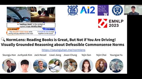 Underline Reading Books Is Great But Not If You Are Driving Visually Grounded Reasoning