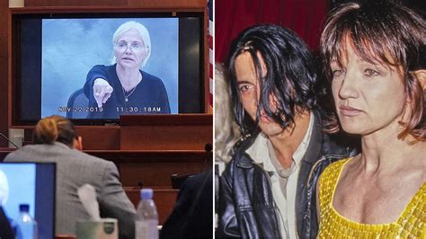 Johnny Depps Ex Ellen Barkin Says World Of Violence Surrounds Him