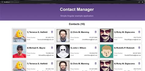 GitHub Hearsid Ng Contact Manager