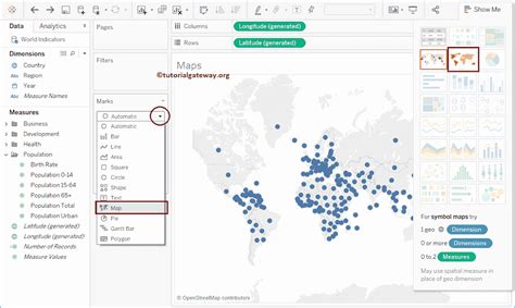 Create A Map In Tableau