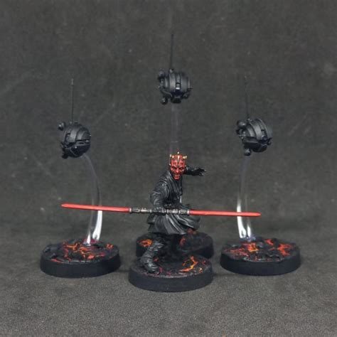 Darth Maul And Sith Probe Droids Rswlegion