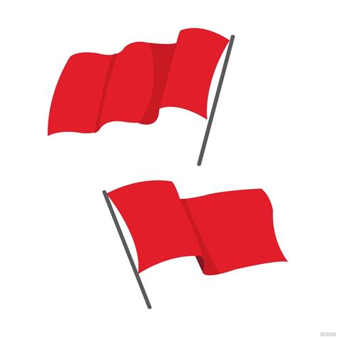 Wavy Flag Vector