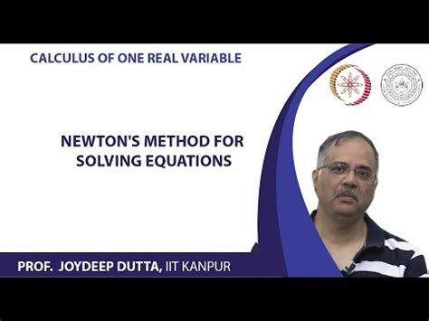 Newton S Method For Solving Equations Video Lecture Calculus Mathematics