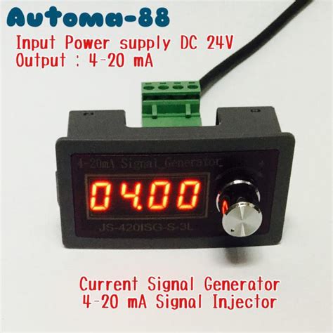 Jual Source Injector 4 20Ma Signal Generator 12V 24V Analog Input Simulator Automa88 Shopee