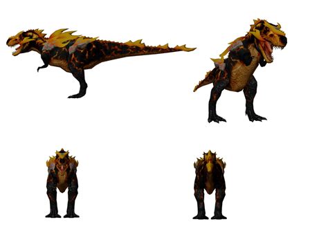 Dinosaur King Dinotector Black T Rex Poses By Dinootaku366 On Deviantart