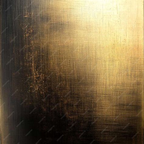 Background Image Of A Brushed Brass Metal Texture Premium Ai