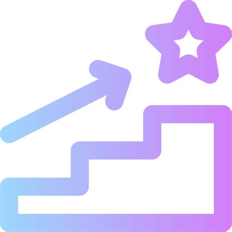 Growth Super Basic Rounded Gradient Icon