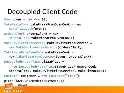 ppt inversion of control and dependency injection powerpoint