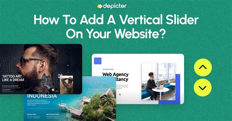 How To Add A Vertical Slider On Your Website Depicter WordPress Slider Popup And Carousel