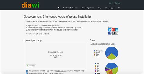 distributed ipa file using diawi how to distributed ipa using diawi
