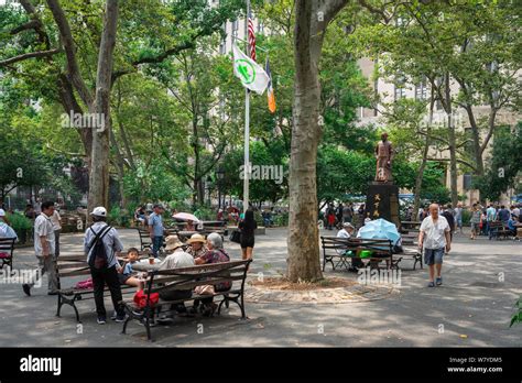 Columbus Park View In Summer Of Columbus Park A Community Greenspace