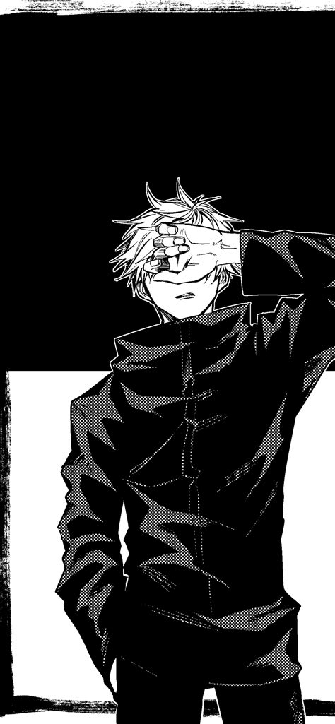 Gojo Manga Phone Wallpapers Wallpaper Cave