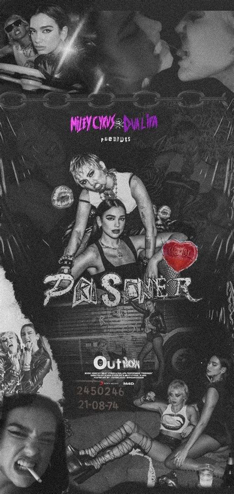 Miley Cyrus And Dua Lipa Prisoner