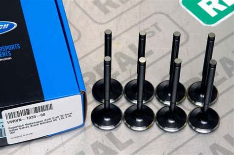 Supertech 325mm 05mm Dish Intake Valves Set Black Nitrided Ss