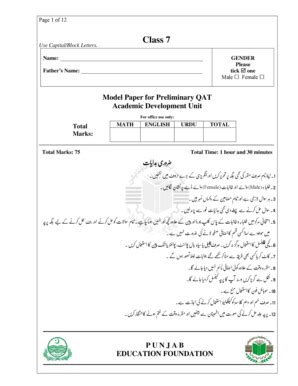 Fillable Online Class 7doc Fax Email Print PdfFiller