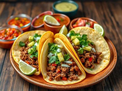 Mexican Beef Tacos With Ground Beef Quick And Flavorful