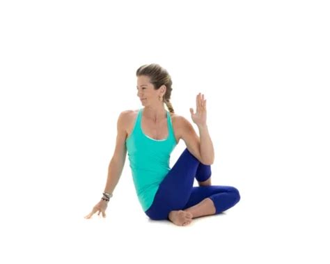 Pretzel Position Yoga