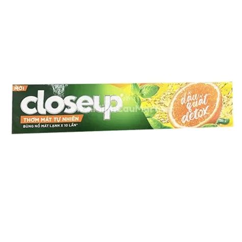 Closeup Citrus Detox Extra Fresh Toothpaste 180g Springs Stores Pvt Ltd
